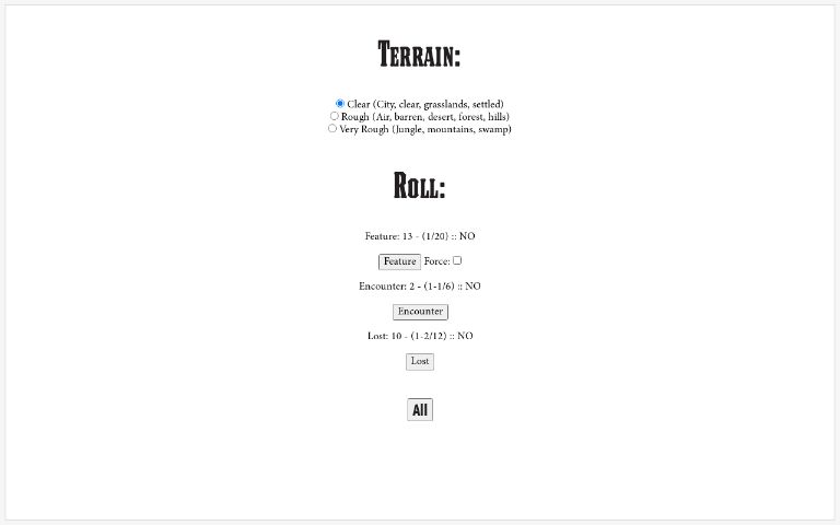 MINE ― Perchance Generator