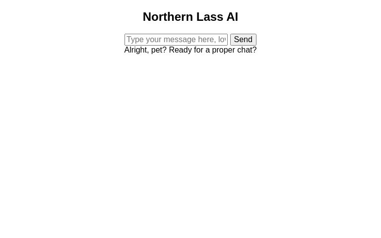 Northern Lass AI ― Perchance Generator