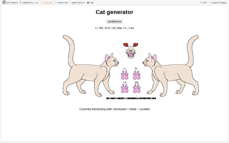 Cat generator