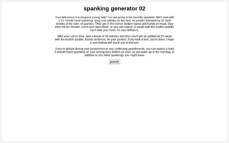 spanking generator 02