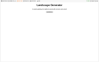 Landscape Generator