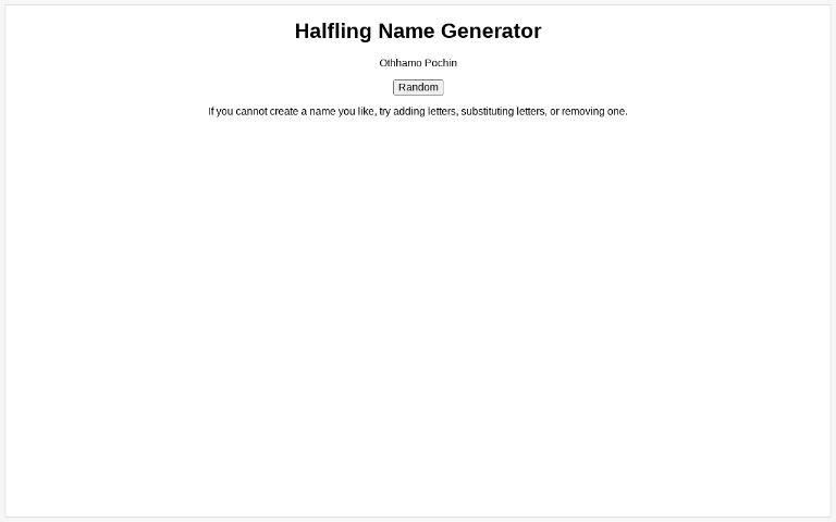 halfling-name-plugin