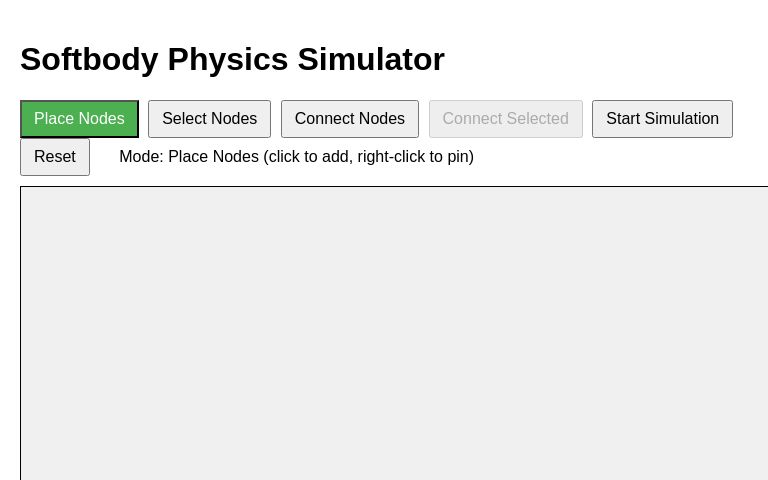 Softbody Physics Simulator ― Perchance Generator