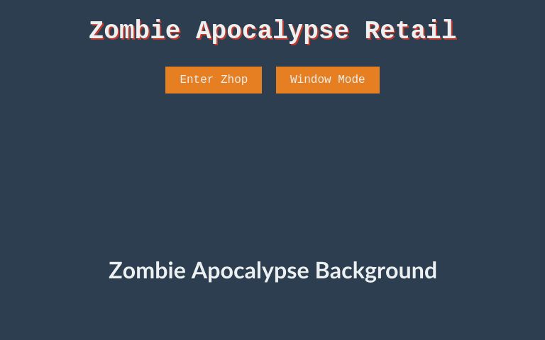 Zombie Apocalypse Retail ― Perchance Generator