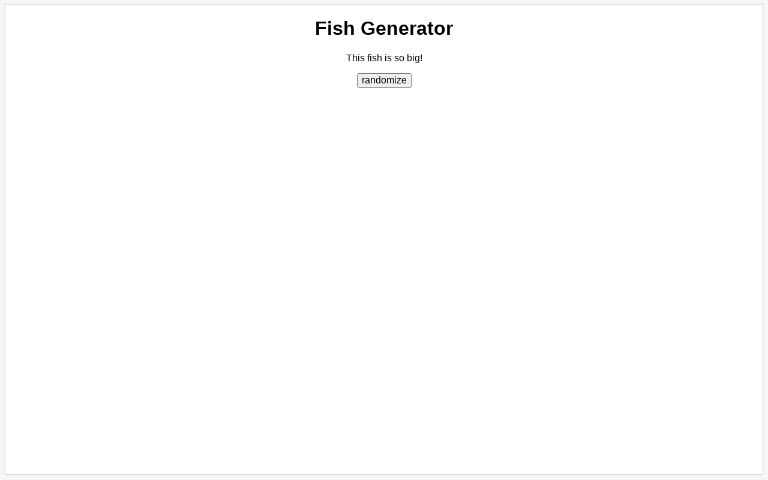 Fish Generator