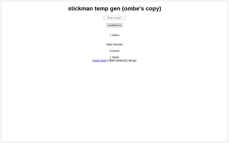 stickman temp gen (ombe's copy) ― Perchance Generator
