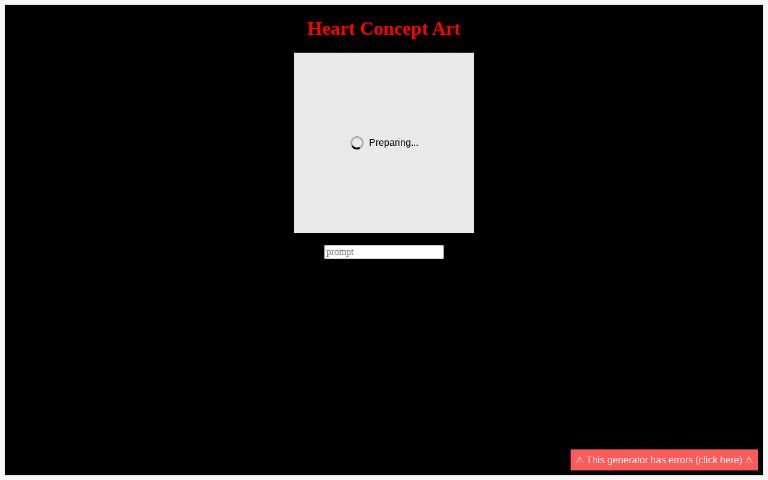 Heart Concept Art ― Perchance Generator