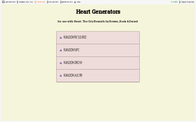 Heart Generators