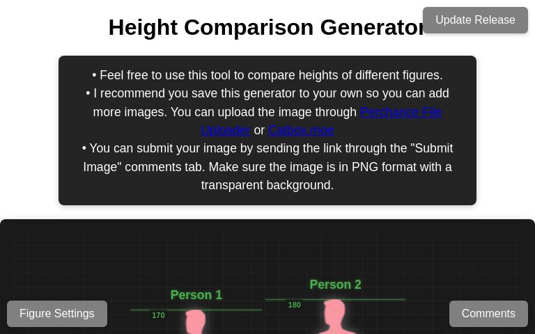 Height Comparison Generator