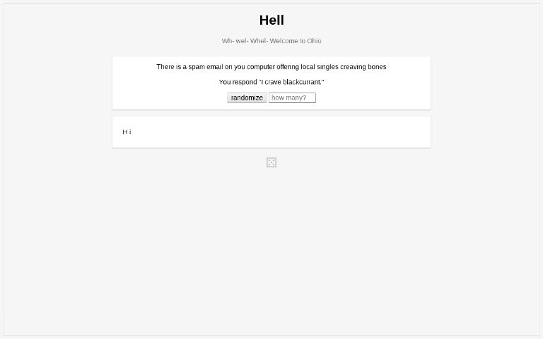 Hell ― Perchance Generator