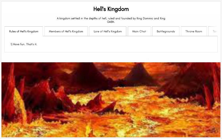 Hell's Kingdom ― Perchance Generator