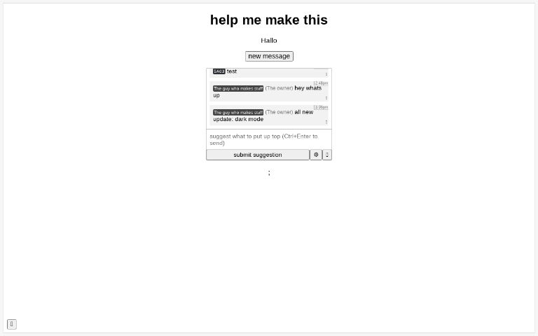 help me make this ― Perchance Generator