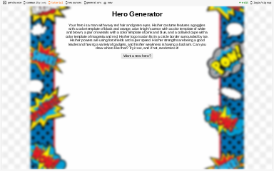 Hero Generator