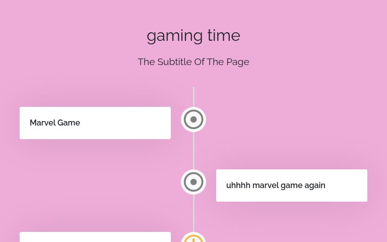 gaming time ― Perchance Generator