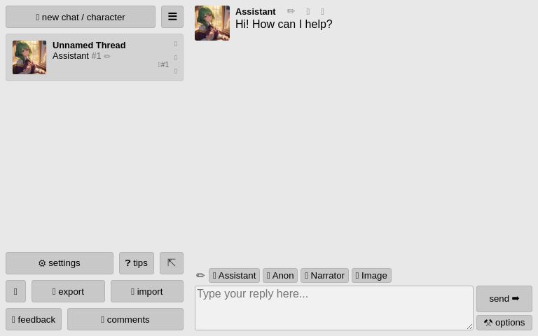 AI Character Chat (free, no sign-up, unlimited) - Character AI Alternative