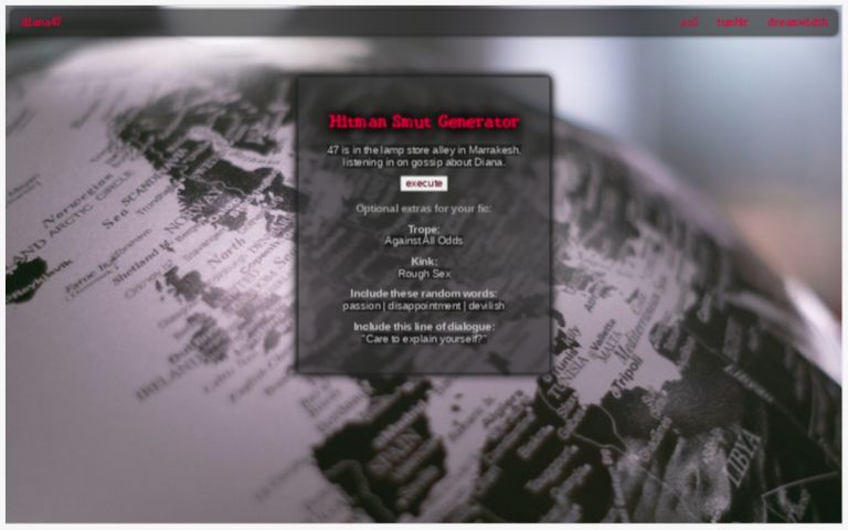 Hitman Smut Generator