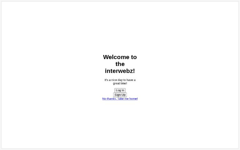 Welcome to the interwebz! ― Perchance Generator