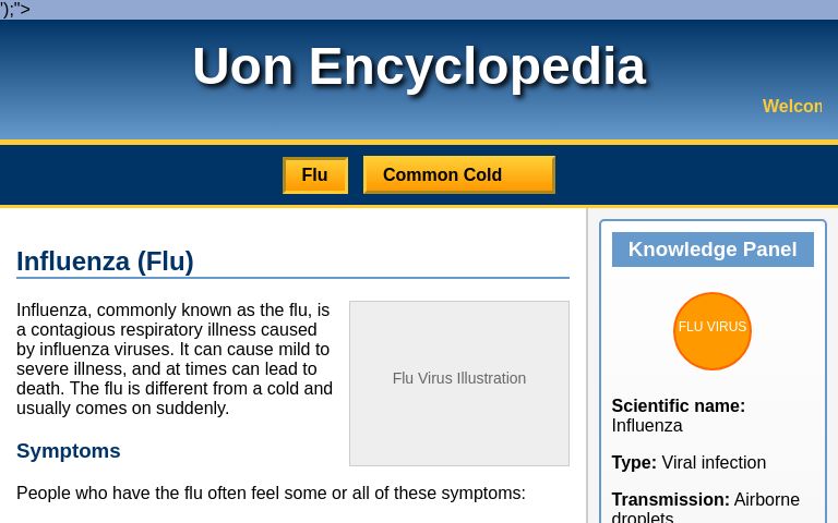 Uon Encyclopedia ― Perchance Generator