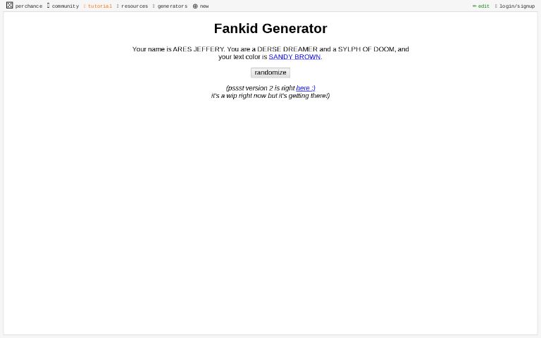 Fankid Generator