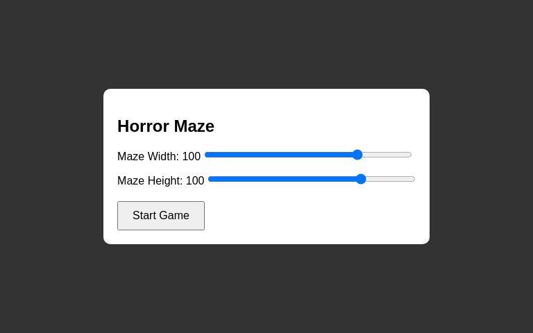 Horror Maze ― Perchance Generator