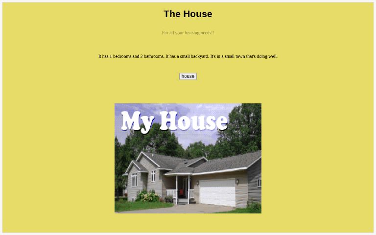 The House ― Perchance Generator