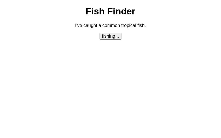 Fish Finder ― Perchance Generator