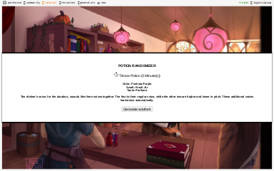 Hs Az Loot Potion ― Perchance Generator
