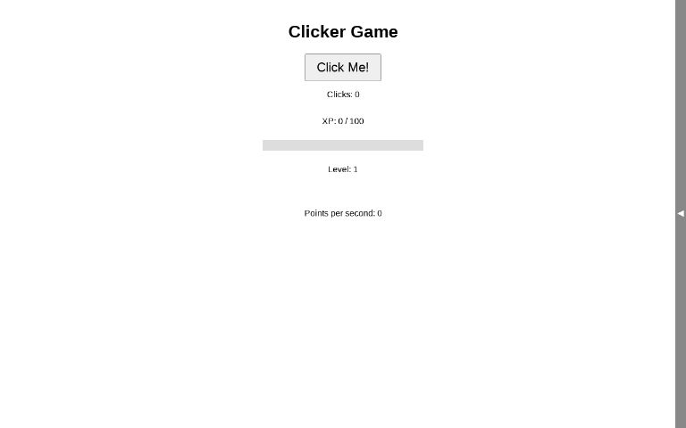 Clicker Game ― Perchance Generator