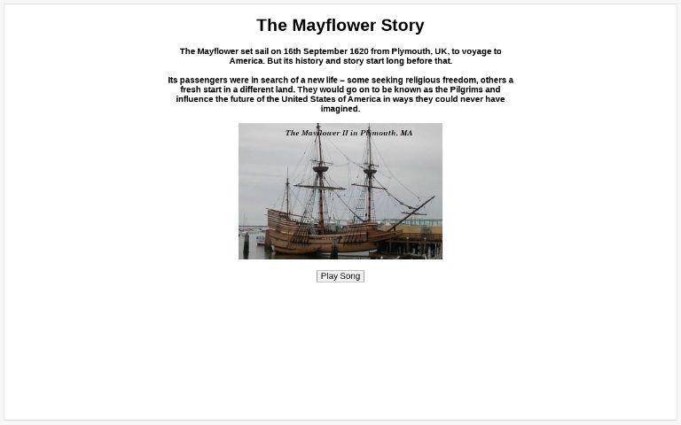 Https Perchance Org The Mayflower Story ― Perchance Generator