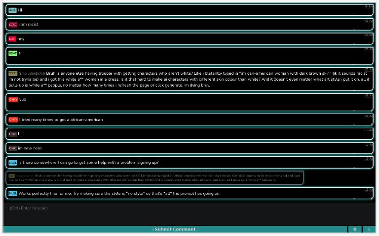 Hub Comments ― Perchance Generator