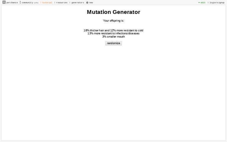 Mutation Generator