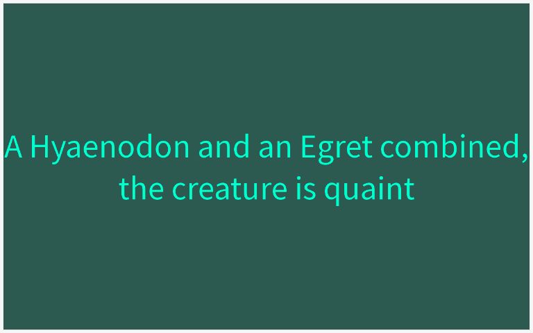 Creature Idea Generator