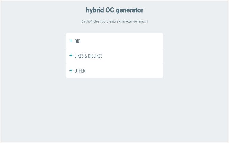 hybrid OC generator