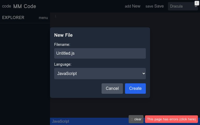 MM Code ― Perchance Generator