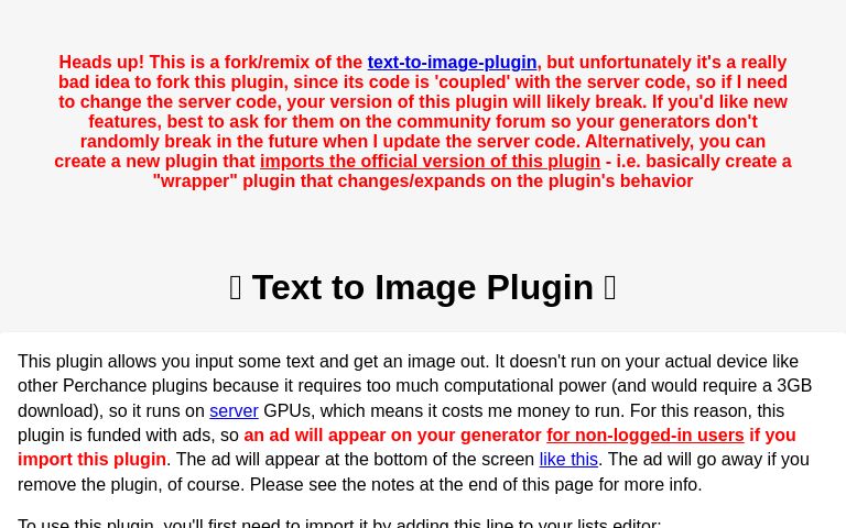 🤖 Text to Image Plugin 🎨