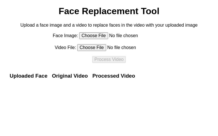 Face Replacement Tool ― Perchance Generator