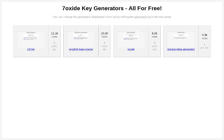 i2uppbw9ye ― Perchance Generator