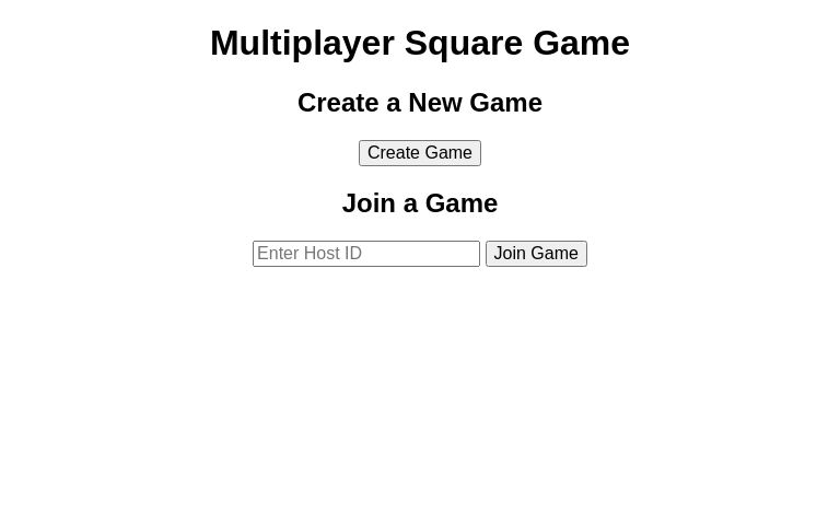 Multiplayer Square Game ― Perchance Generator