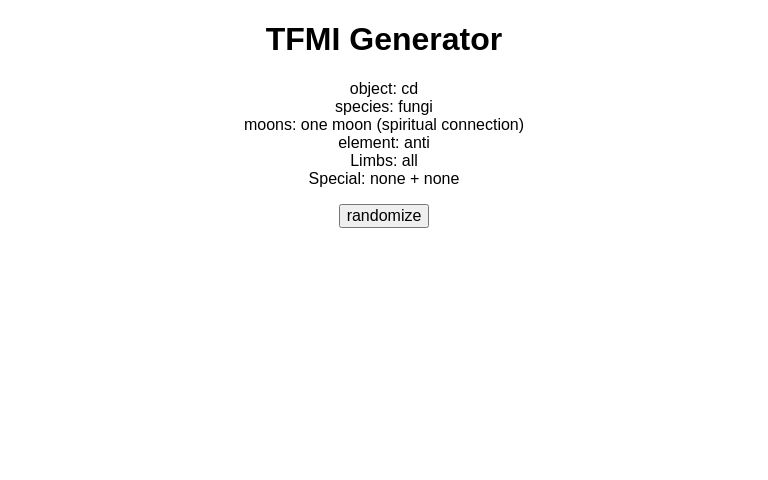 TFMI Generator