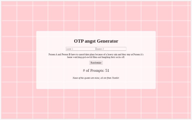 OTP angst Generator