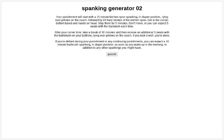 spanking generator 02