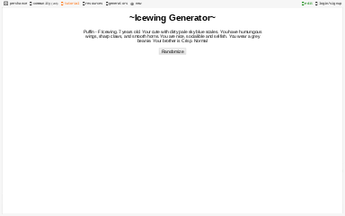 ~Icewing Generator~