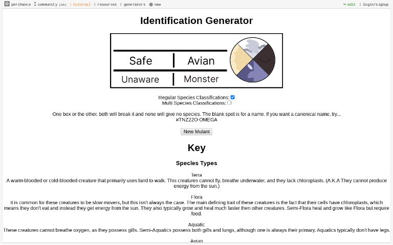 Identification Generator