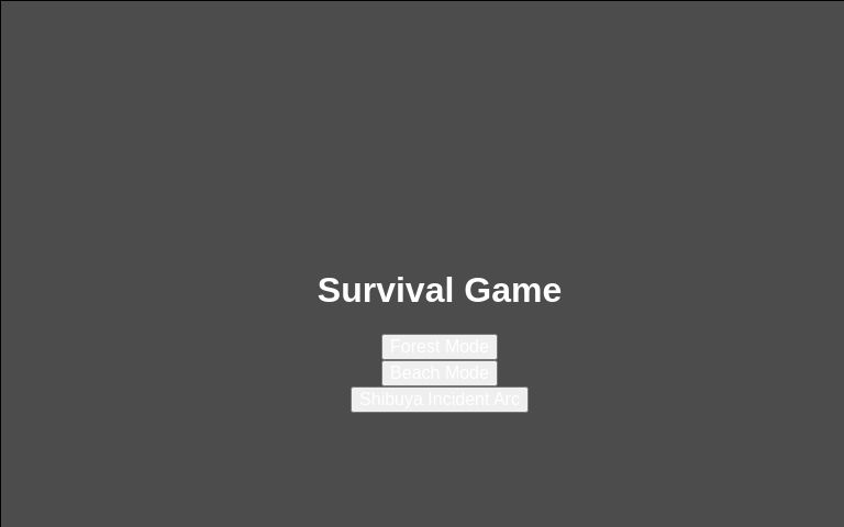 Survival Game ― Perchance Generator