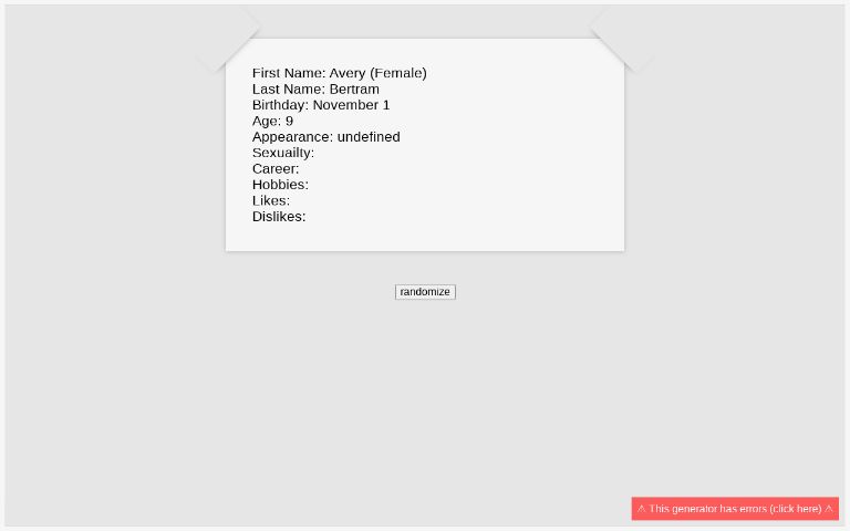 Human Oc Generator