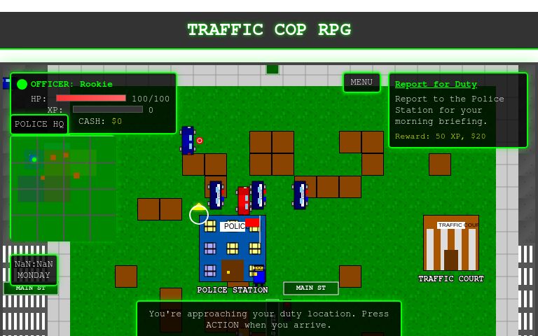 TRAFFIC COP RPG ― Perchance Generator