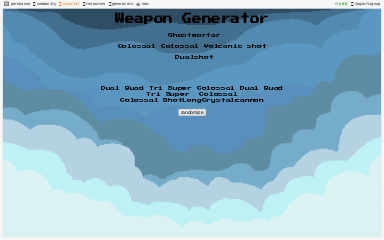 Weapon Generator
