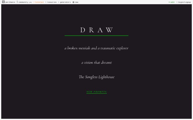 Draw ― Perchance Generator