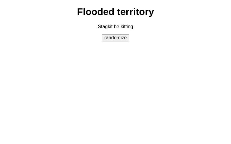 Flooded territory ― Perchance Generator