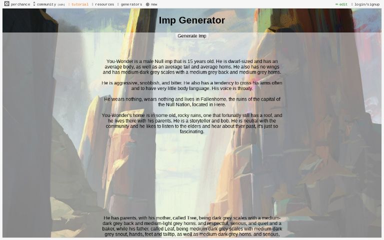 Imp Generator
